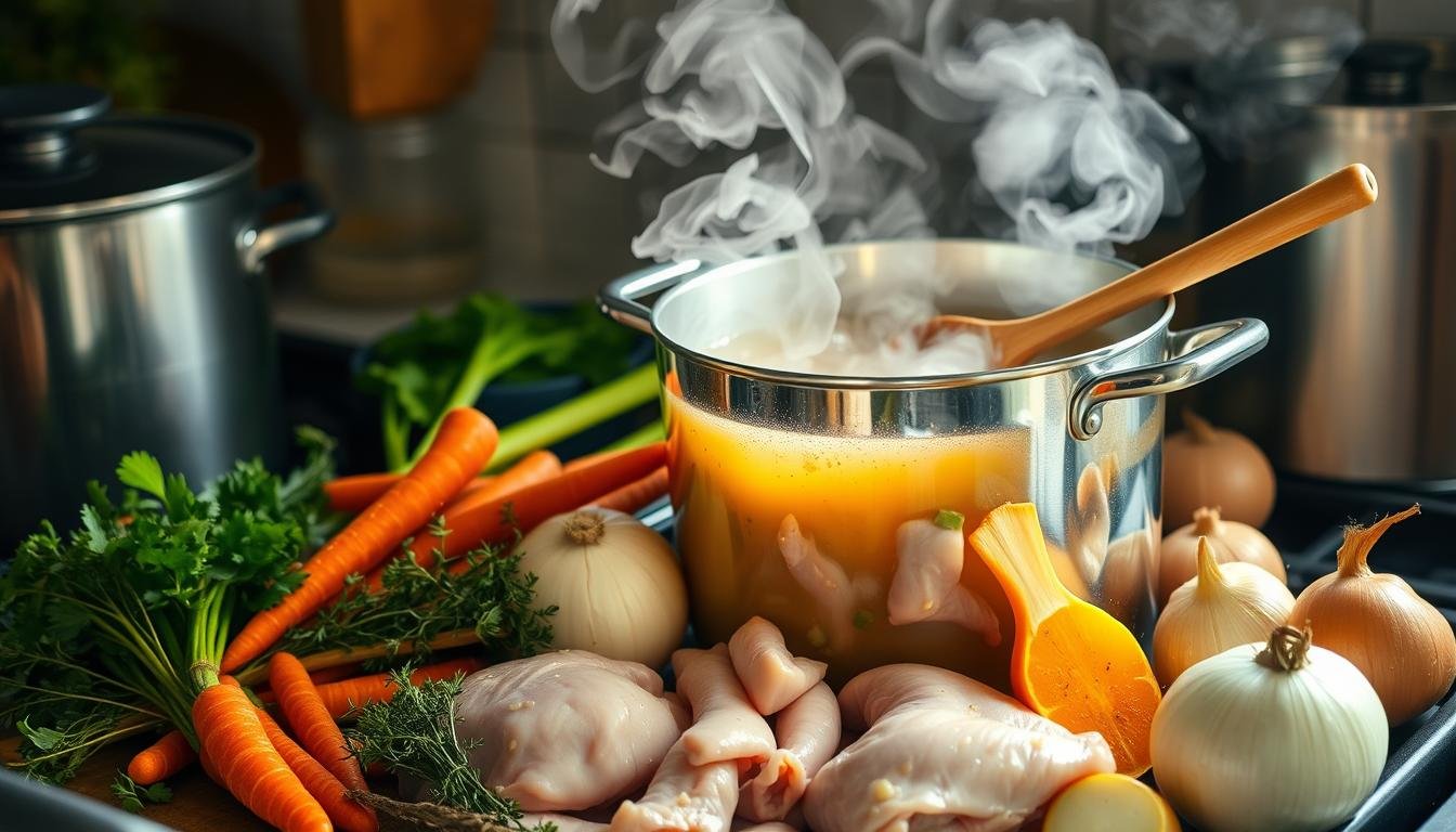 Homemade Chicken Stock: Key Ingredients for Perfect Flavor
